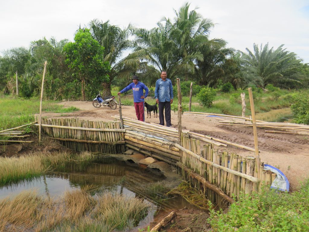 Canal Blocking at Nusantara Village South Sumatera Support Irrigation ...