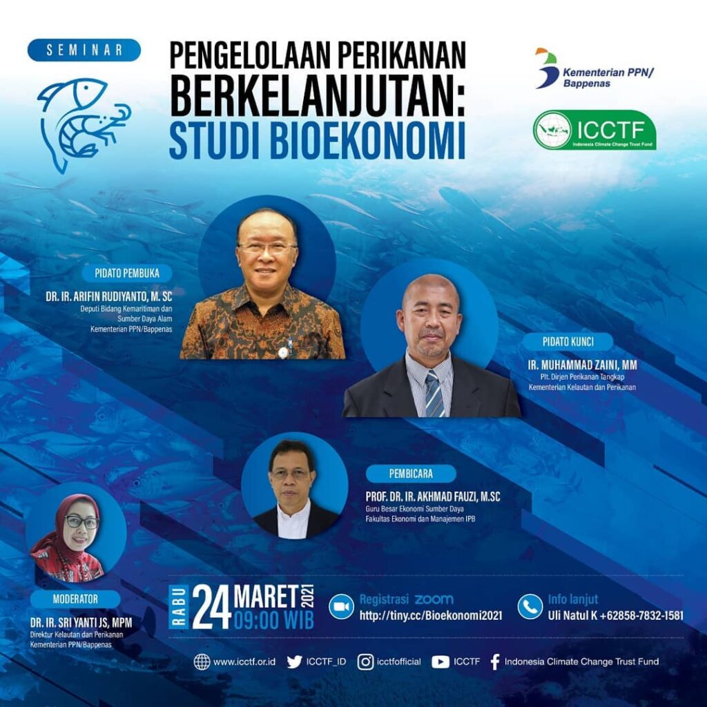 Seminar Pengelolaan Perikanan Berkelanjutan: Studi Bioekonomi – ICCTF