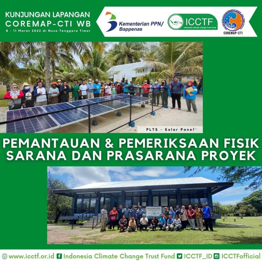 Pemantauan dan Pemeriksaan Fisik Sarana dan Prasarana Proyek COREMAP-CTI WB – ICCTF